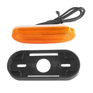0-169-00 | Durite 12V or 24V LED Clear Front Marker Light