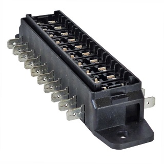 0-234-20 | Durite 10-way Blade or Spade Fuse Holder