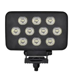 0-421-17 | Durite 12V-24V 5.9in 100W LED Rectangle Work Lamp