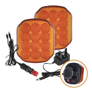 0-441-11 | Durite Li-Ion Rechargeable Amber Warning Lights