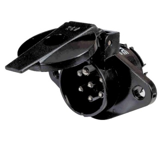 0-477-26 | Durite Heavy-duty 7-Pin Plug for 24V Trailers