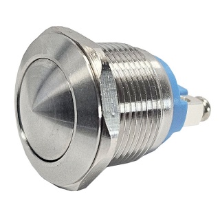 0-485-03 | Durite 5A Push Switch, Single-pole Momentary Make