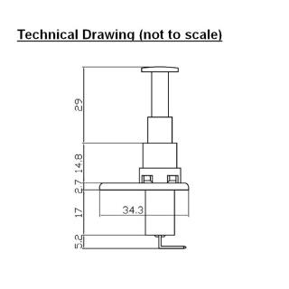 0-486-02 | Durite Spring Loaded Courtesy Door Plunger Switch