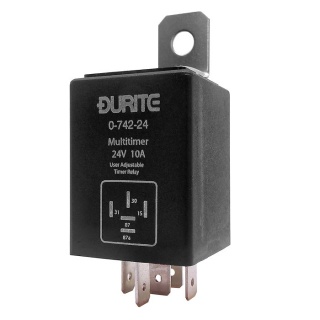 0-742-24 | Durite 24V Programmable Relay - Manual set Timer
