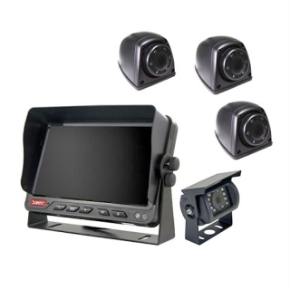 0-774-56A | Durite 12-24V Quad 1080p CCTV kit with 3 Cameras