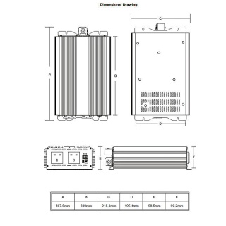 0-856-77 | Durite 2000W Compact Modified Wave Power Inverter