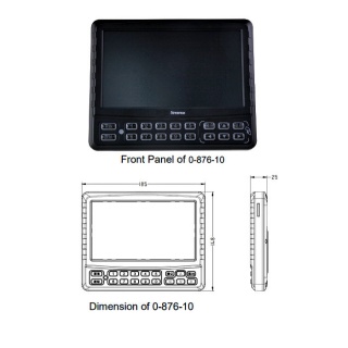 0-876-10 | 7 Inch DL3 Smart Touchscreen Monitor and Bracket