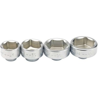 40105 Oil Filter Cup Socket Set 3/8" Sq. Dr. 15 Piece
