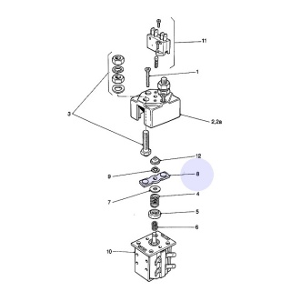 2070-178 | Albright Moving Copper Bar Contact - Large Tips