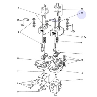 2155-50 | Albright Top Straight Copper Link Bar