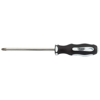 53487 Extra Long Reach Soft Grip PZ Screwdriver No.1 x 450mm