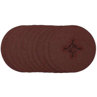 68377 Draper Fibre Sanding Discs 115mm 36 Grit Pack of 10