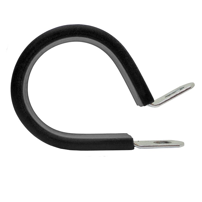 1-002-88 | Durite 32mm Zinc-plated Rubber Lined P-Clips