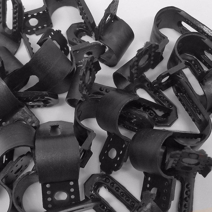 0-002-92 | Durite 6-9mm P-Clips - Black Nylon Cable Fastener