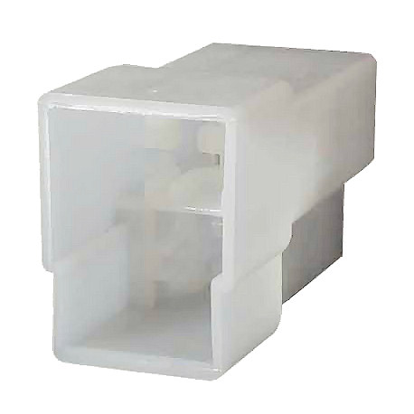 Durite 3-way Male Blade Terminal Housing | Re: 0-011-04