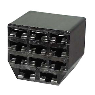 Durite 11-way Female Blade Terminal Housing | Re: 0-011-18