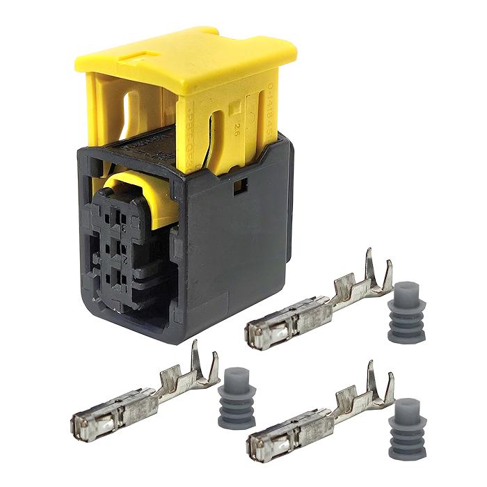 0-012-06 | Durite 3-PIN MCP HDSCS Vehicle Connector - 1.5mm