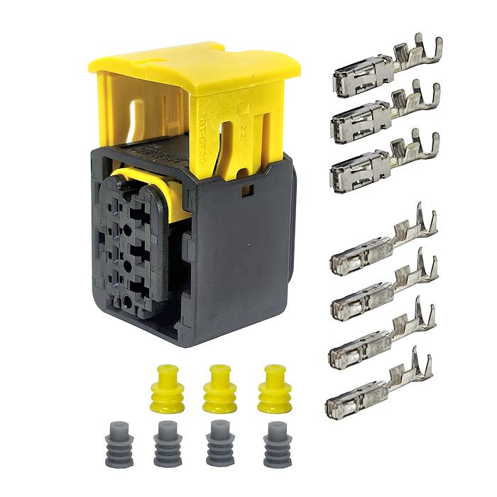 0-012-09 | Durite 7-PIN HDSCS Vehicle Connector 2.8mm/1.5mm