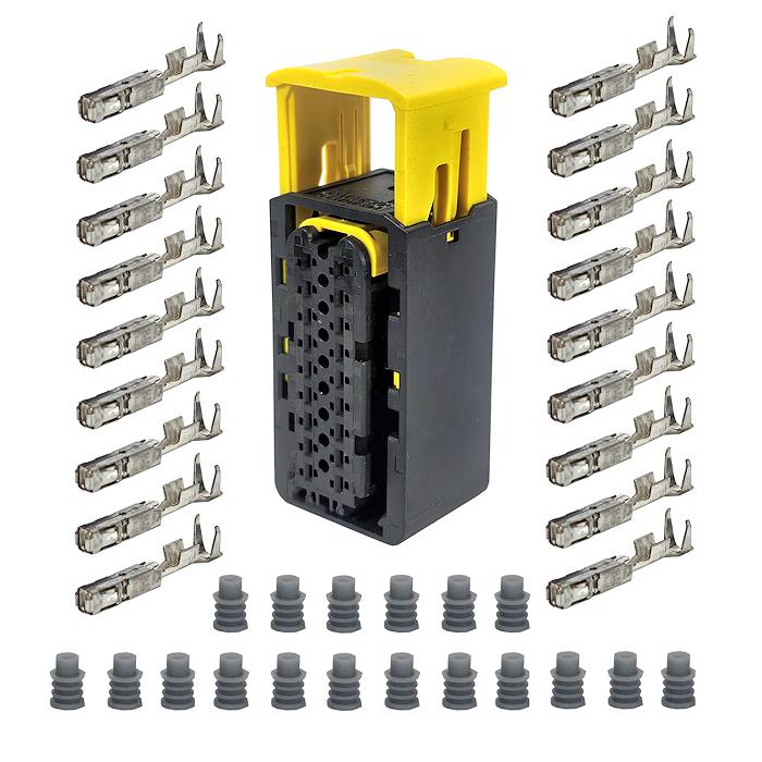 0-012-15 | Durite 18-PIN MCP HDSCS Vehicle Connector - 1.5mm