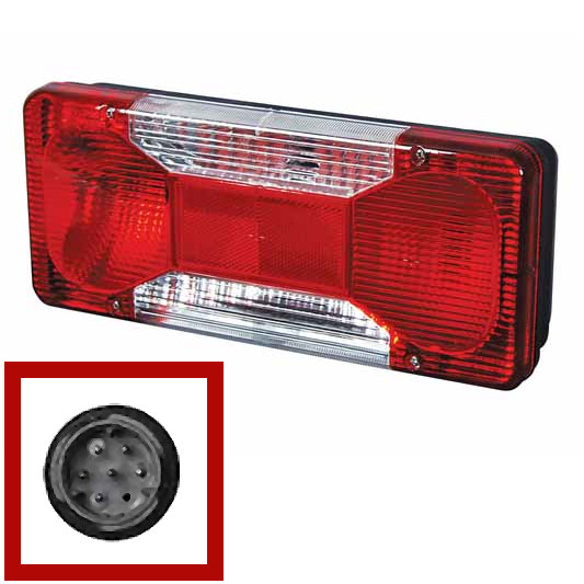 0-077-02 | Right Hand Commercial Rear Lamp - Iveco Daily