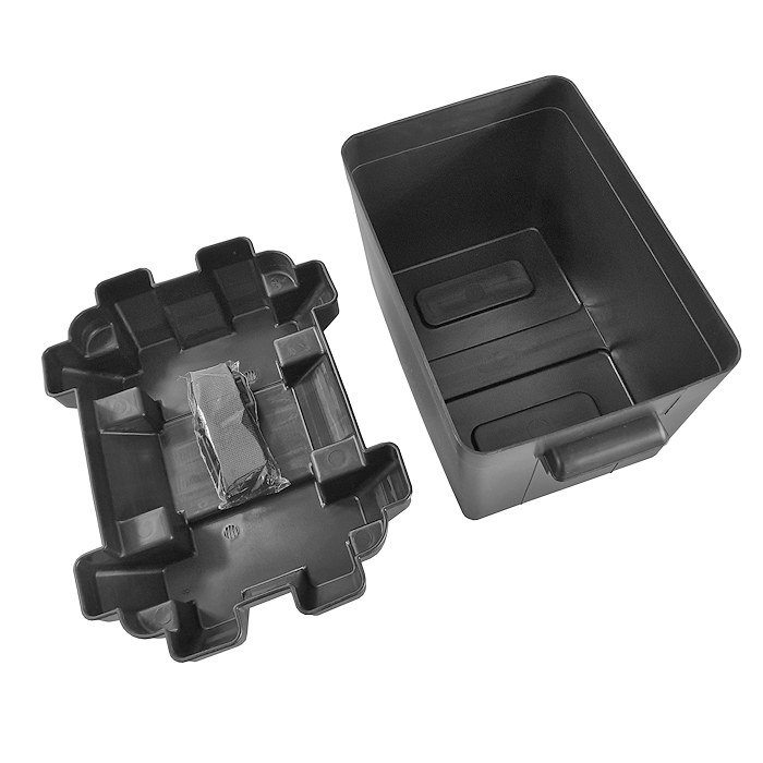0-087-40 | Durite Black Moulded Plastic Standard Battery Box