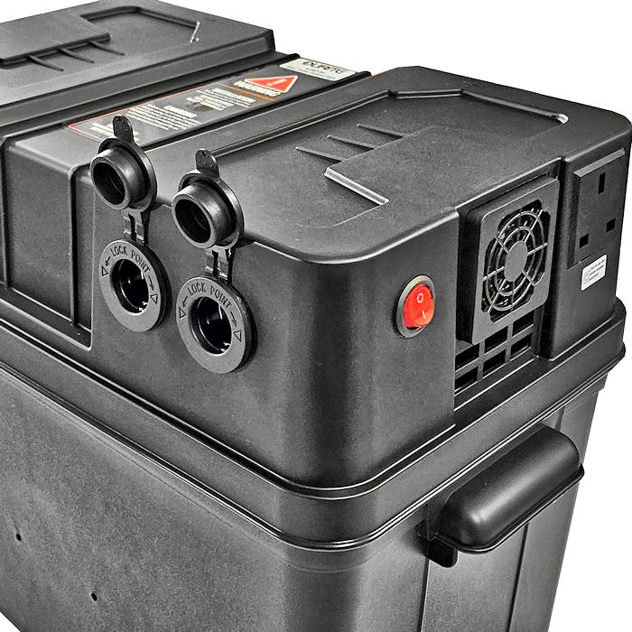 0-087-60 | Durite 12V Inverter Charger Battery Box - 500W
