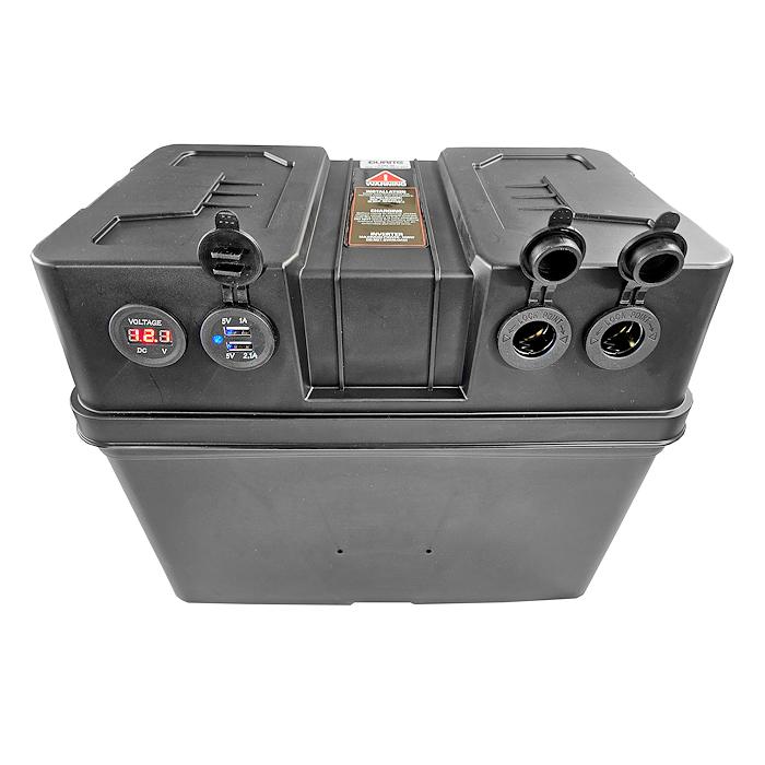 0-087-60 | Durite 12V Inverter Charger Battery Box - 500W