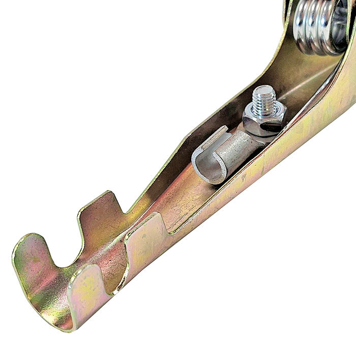 0-153-05 | Durite Red 100A Heavy-duty Steel Crocodile Clip