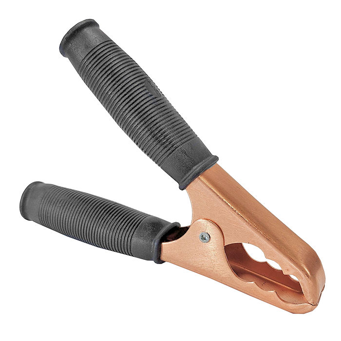 0-153-51 | Black Handled 200A Heavy-duty Crocodile Clip