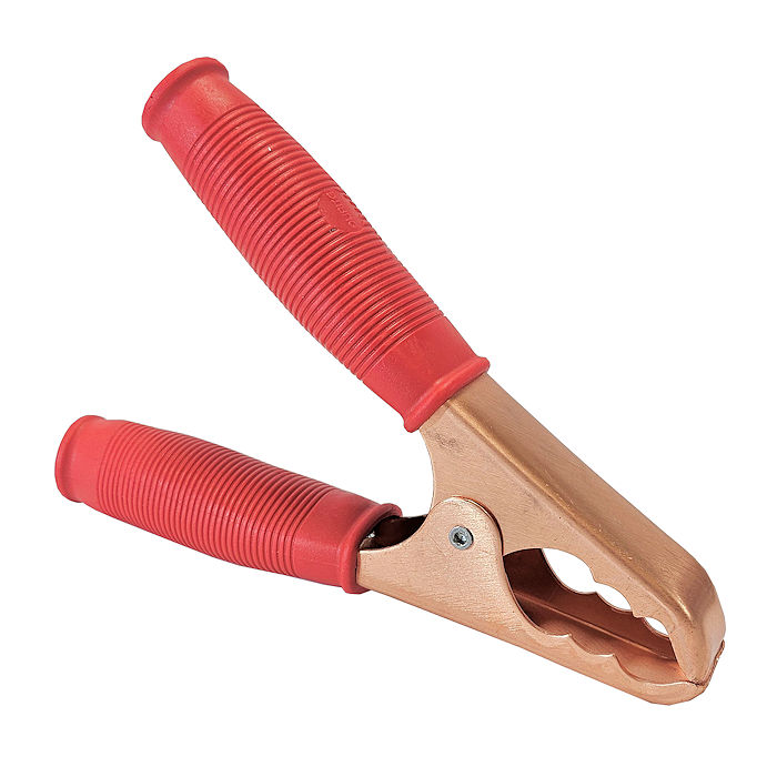 0-153-55 | Red Handled 200A Extra Heavy-duty Crocodile Clip