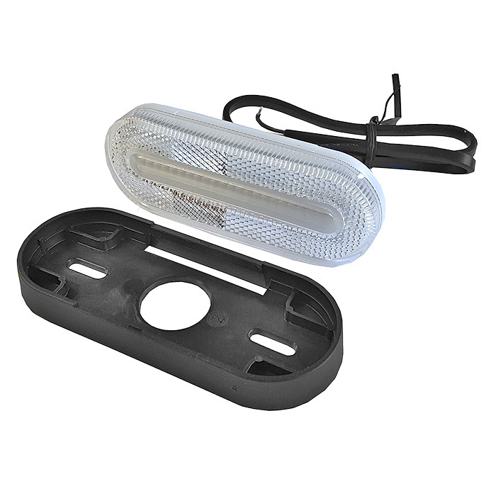 0-169-00 | Durite 12V or 24V LED Clear Front Marker Light