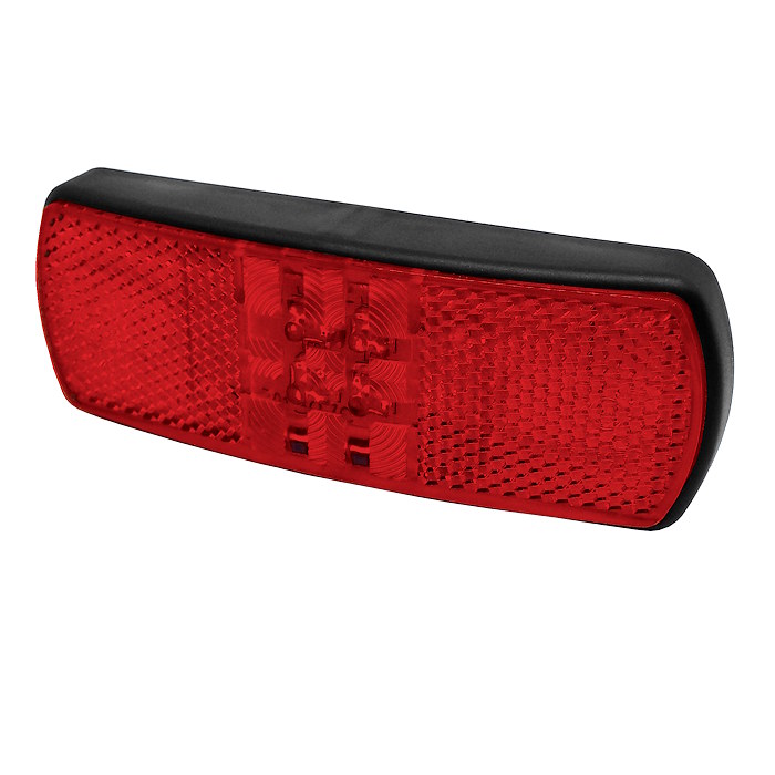 0-171-55 | 12V-24V LED Red Rear Marker Light with Leads