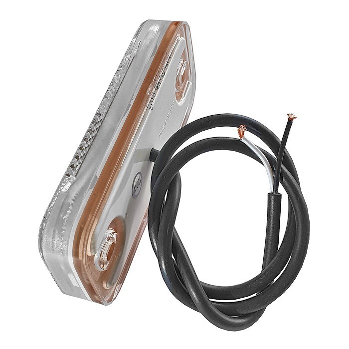 0-171-70 | Durite 12V-24V White LED Front Marker Lamp