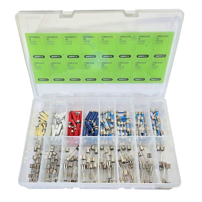 0-235-03 | Durite 20mm, 32mm Glass & Continental Fuse Kit