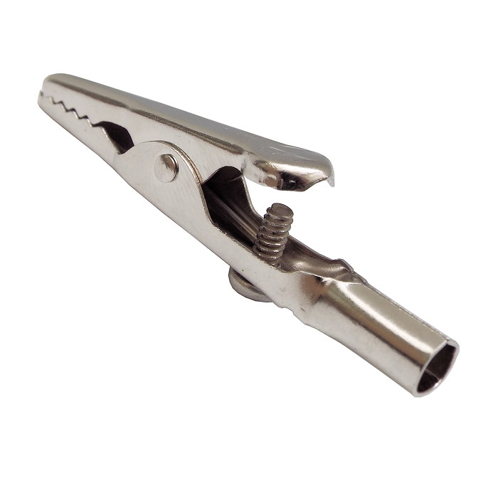 0-261-00 | 10 Durite 5A Nickel-plated Steel Crocodile Clips