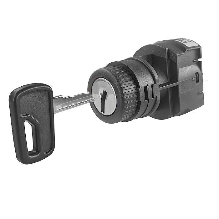 0-351-03 | Durite 12V-24V Park-Off-Ignition-Start Key Switch