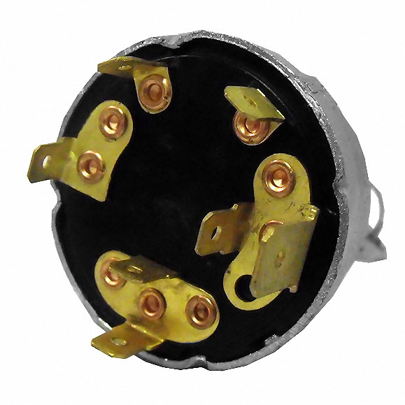 0-351-04 | 4 Pos. Off, Ignition, Pre-Heat & Start Key Switch