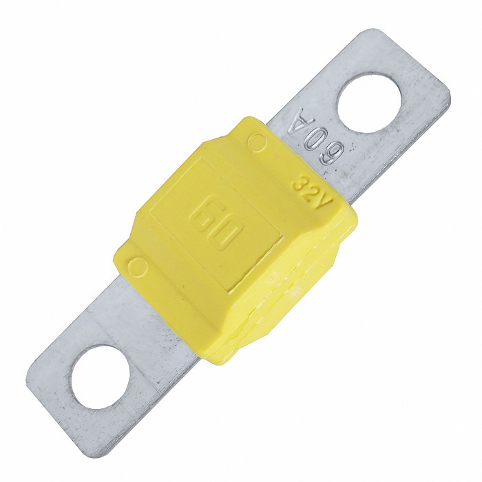 0-368-16 | Durite 12V-24V Yellow 60A MIDI Style Auto Fuse