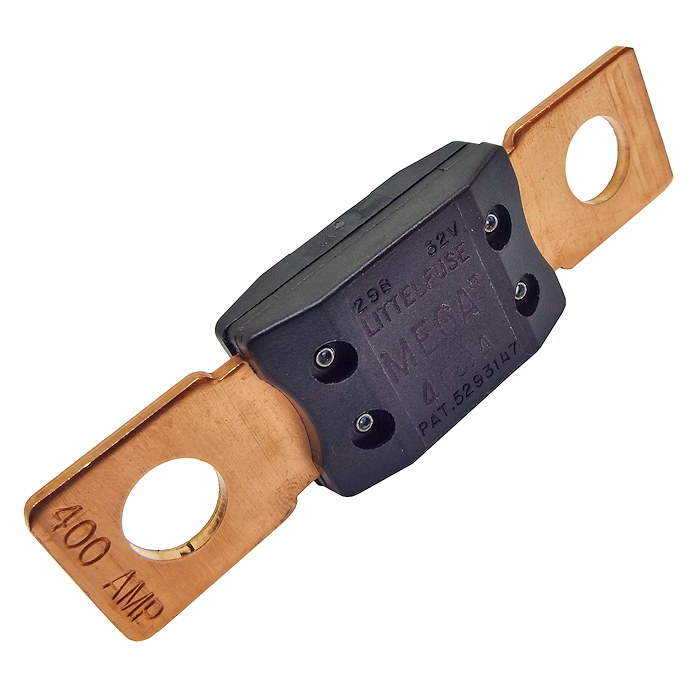 0-376-40 | 12-24V 400A Purple MEGA Fuse - Arc Components Ltd