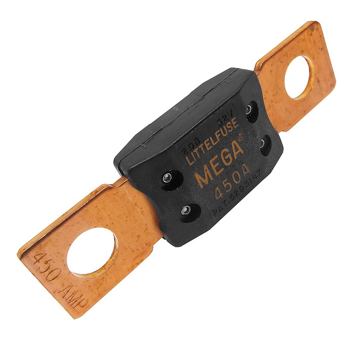 0-376-45 | Durite and Littelfuse 450A Dark Yellow MEGA Fuse