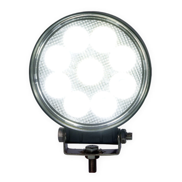 0-420-59 | Durite 12-24V 4" LED Work Lamp With Amber Warning