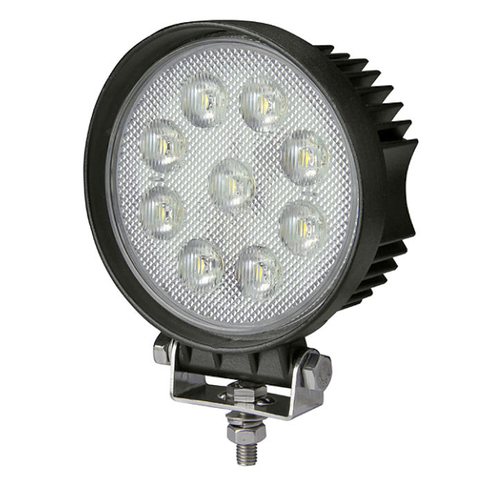 0-420-87 | Durite 12V-24V Super Bright Round LED Work Lamp