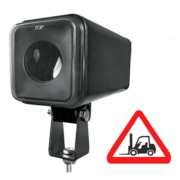 0-421-03 | 10-80V LED Projector Lamp with Forklift Logo