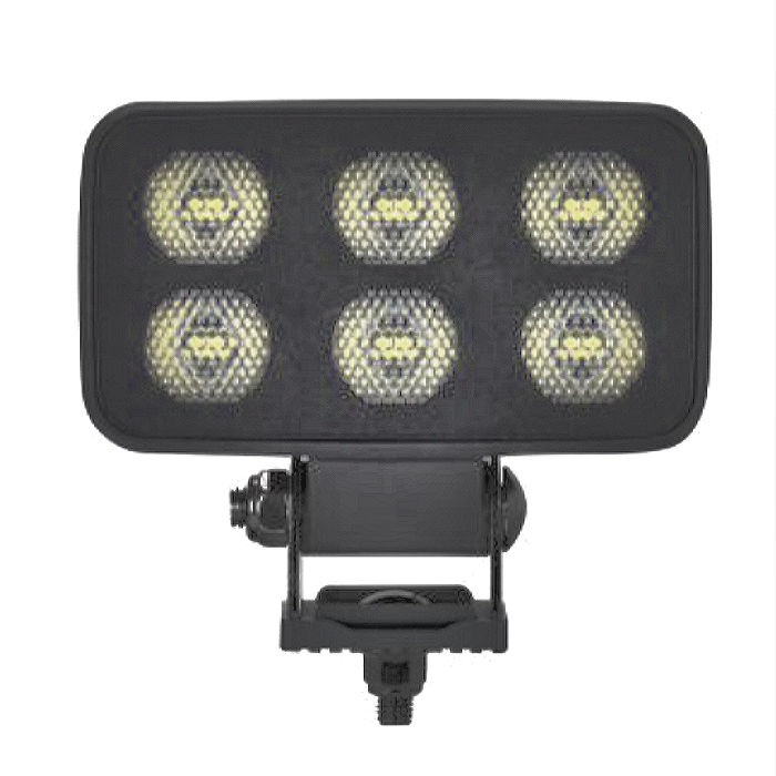 0-421-16 | Durite 12V-24V 4.52in 60W LED Rectangle Work Lamp