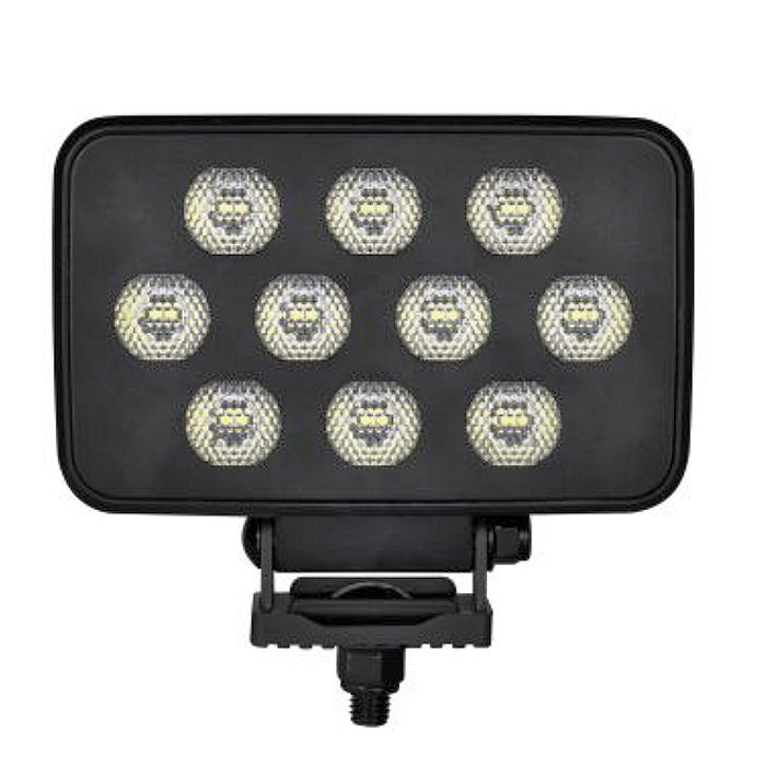 0-421-17 | Durite 12V-24V 5.9in 100W LED Rectangle Work Lamp