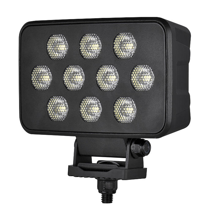 0-421-17 | Durite 12V-24V 5.9in 100W LED Rectangle Work Lamp