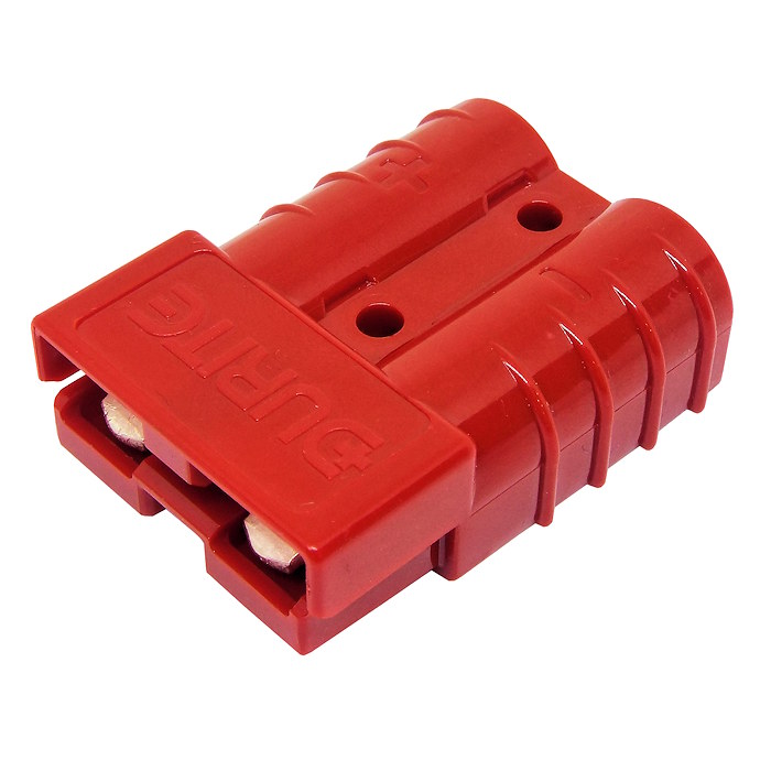 Durite 50A Heavy-Duty Red Battery Plug Connector | 0-432-05