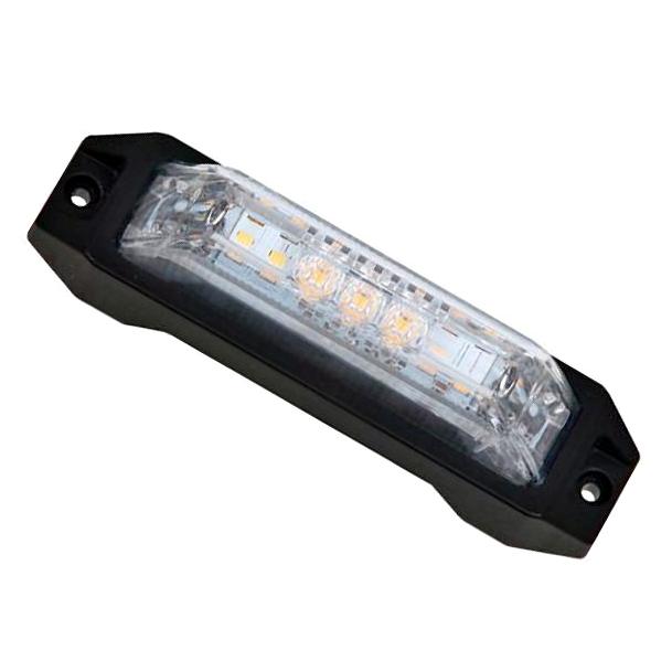 0-441-59 | Durite 12-24V 27W LED 200° Amber Warning Lamp