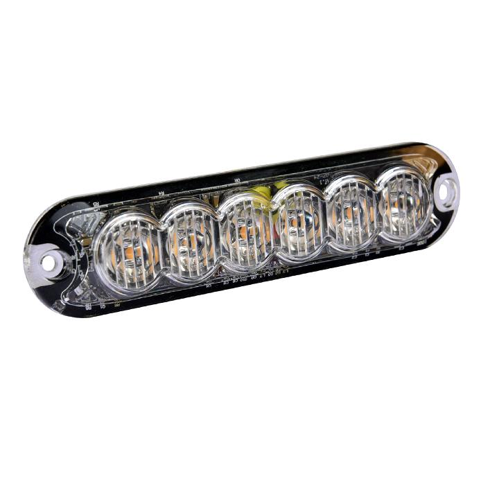 0-441-66 | Durite 12V-24V 6 LED Warning Lamp - Amber R65