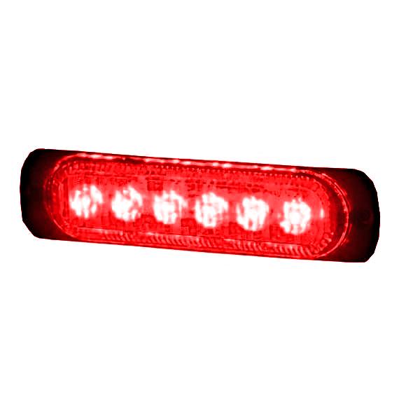 0-441-75 | Durite 12V-24V R10 Red LED Flashing Warning Light